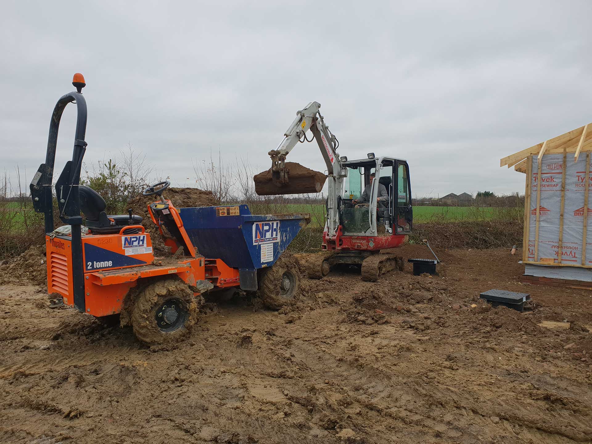 M J Groundwork Services - Groundwork Services & Digger Hire Across Essex